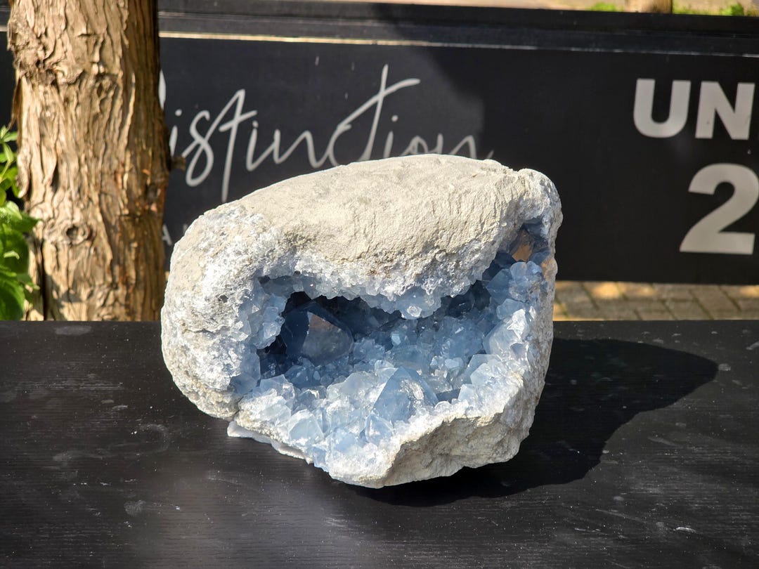 Extra Large Celestite Crystal Cave 12.25KG - Etsy