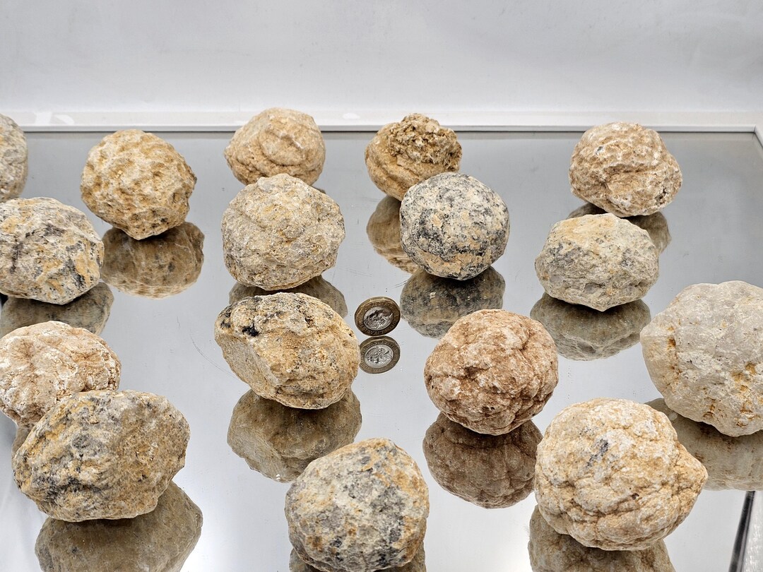 3 X Large Unbroken Quartz Crystal Geodes - Etsy UK