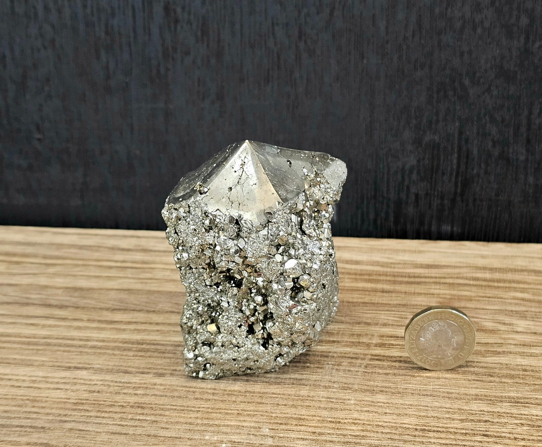 Large Pyrite Crystal Freeform / Tower (#15) - Etsy