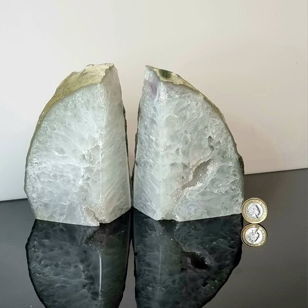 Crystal Bookends - Etsy UK