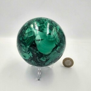Large Malachite Crystal Sphere (#20) - Etsy