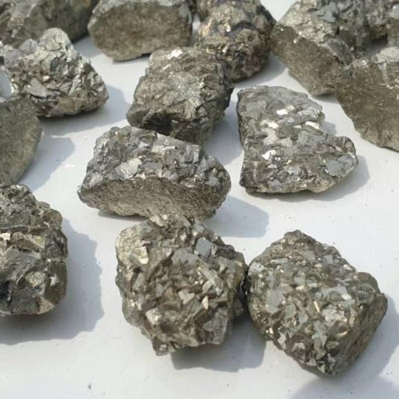 Pyrite Cubes Fools Gold - Etsy UK