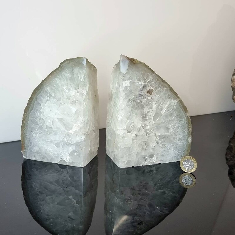 Crystal Bookends - Etsy UK