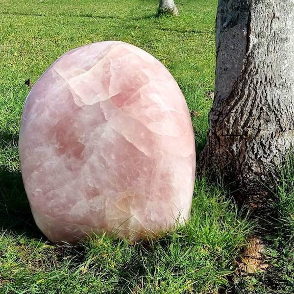Rose Quartz Crystal - Etsy