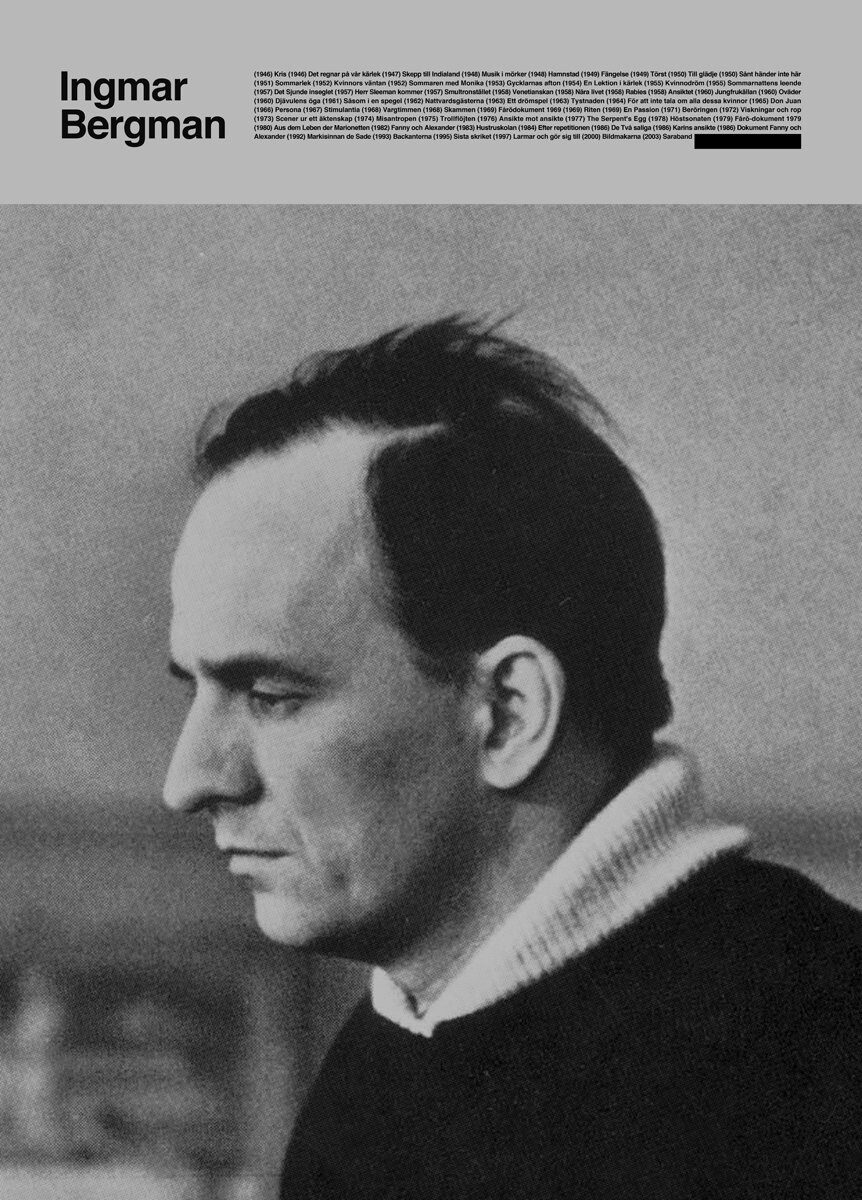 INGMAR BERGMAN. Swedish Director Persona Scenes From a Marriage the ...