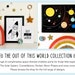 Moon Phase Print Outer Space Theme Kids Poster Childrens - Etsy
