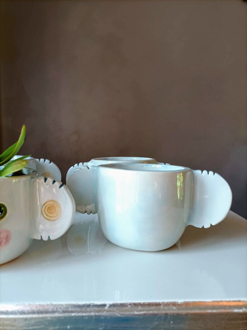 Koala Shaped Ceramic Vase Animal Vase Succulent Plant Pot - Etsy