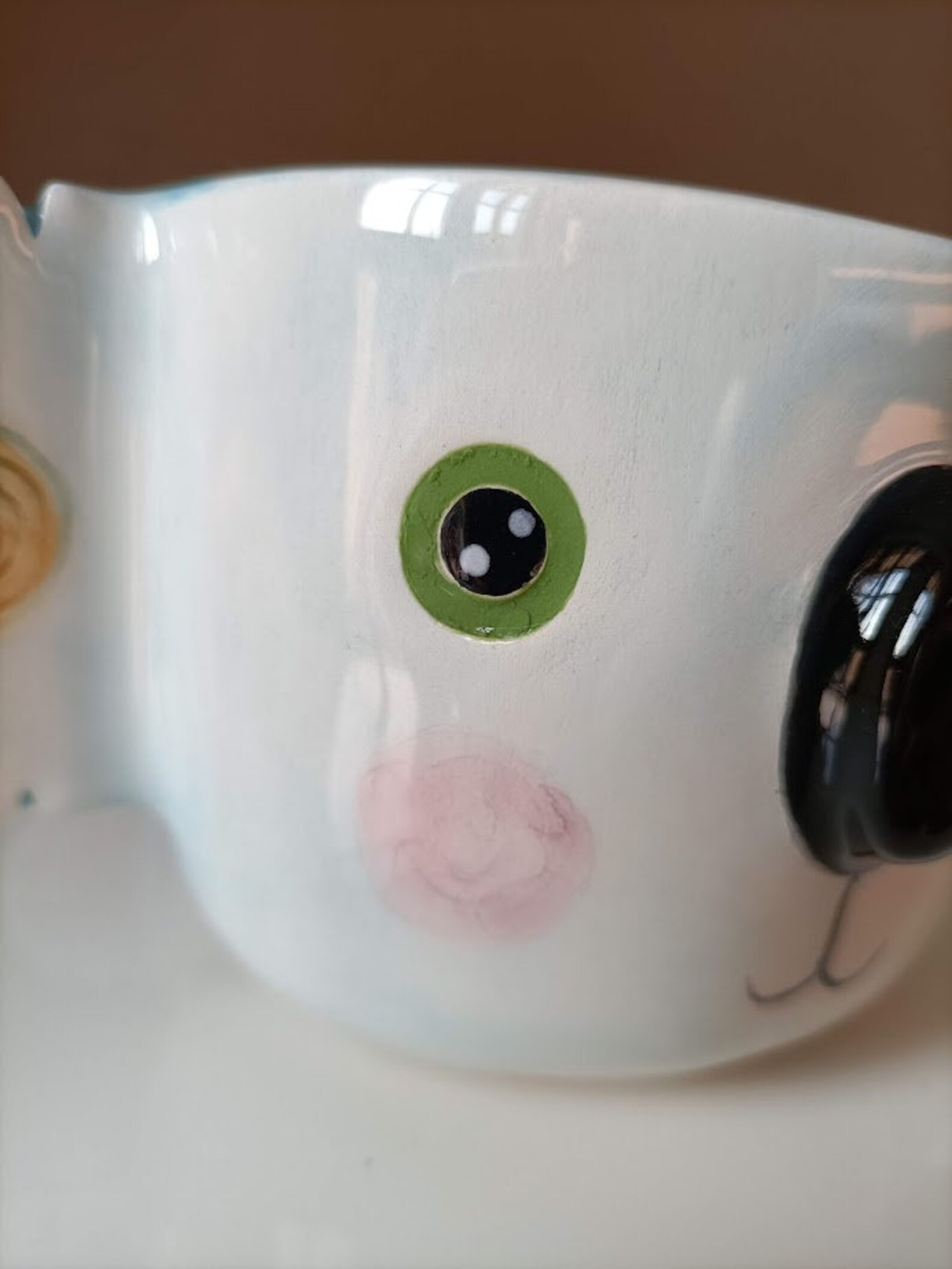 Koala Shaped Ceramic Vase, Animal Vase, Succulent Plant Pot, Koala ...