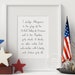 Pledge of Allegiance Print | 4th of July | Memorial Day | Veteran's Day ...