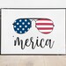 Patriotic Decor Printable 4th of July Memorial Day - Etsy