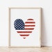 Patriotic Decor Print | 4th of July | Memorial Day | Veteran's Day ...