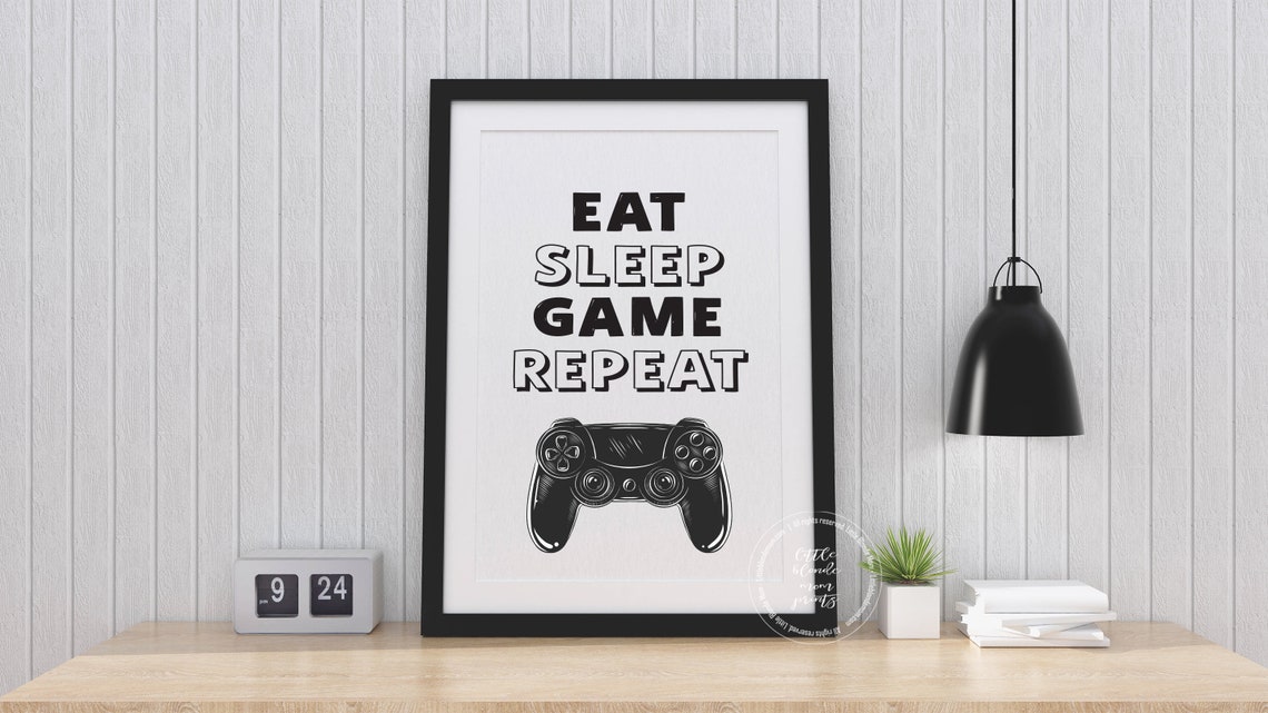 Video Game Decor Playroom Wall Decor Kids Room Decor | Etsy