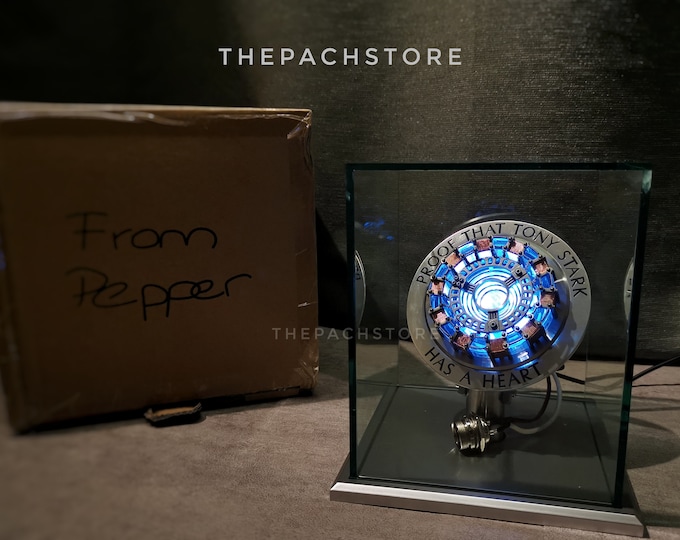 From Pepper - Pepper's Gift Iron Man Mk 1 Arc Reactor Custom Made 1/1 ...