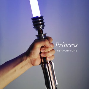 The Princess Custom Saber RGB - 1" Duel Worthy, Color Changing ...