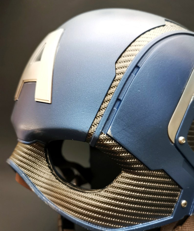 Officially Licensed Captain America Helmet 1/1 Avengers Movie - Etsy