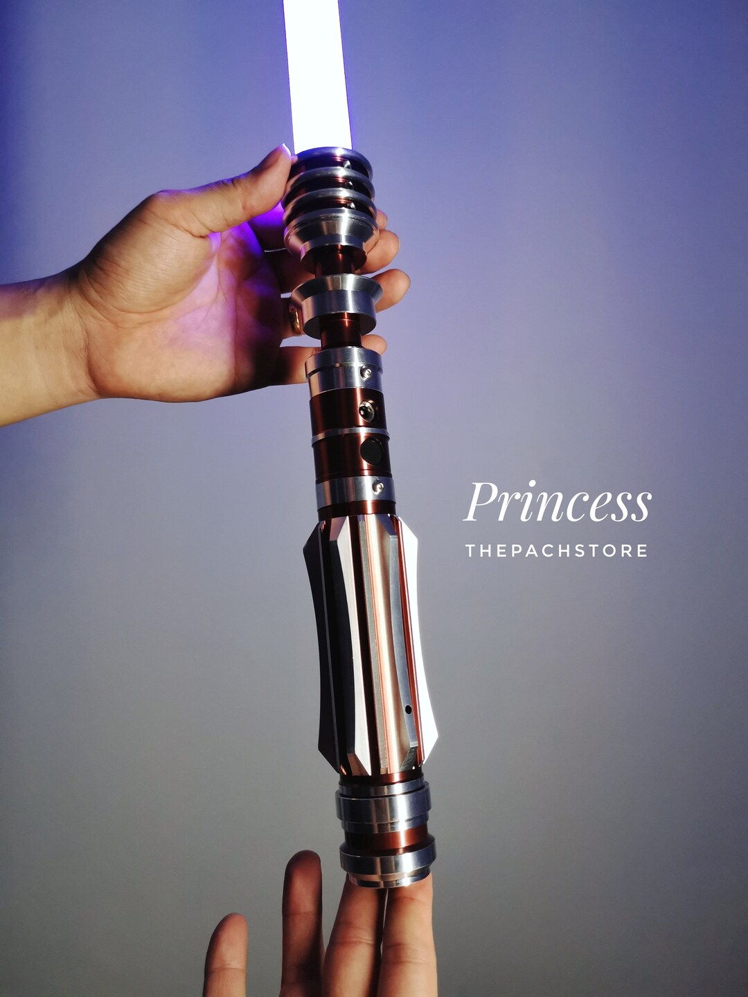 The Princess Custom Saber RGB - 1" Duel Worthy, Color Changing ...