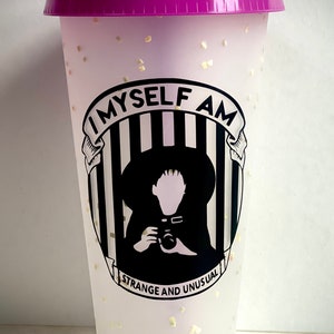 Beetlejuice Cup, Lydia Cup, Tumblers Confetti Cup, Strange and Unusual ...