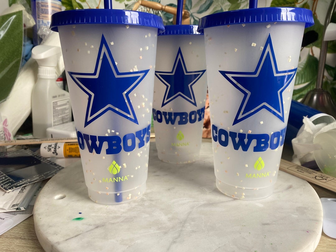 Cowboys Cup, Confetti Cup - Etsy