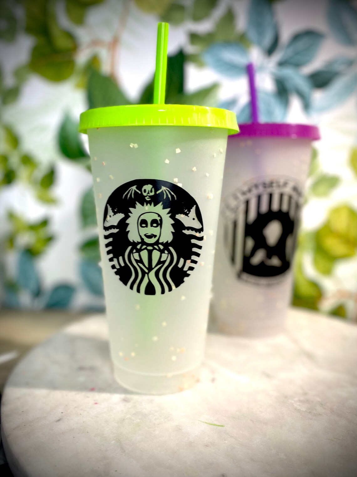 Beetlejuice Cup Lydia Cup Tumblers Confetti Cup Strange and | Etsy