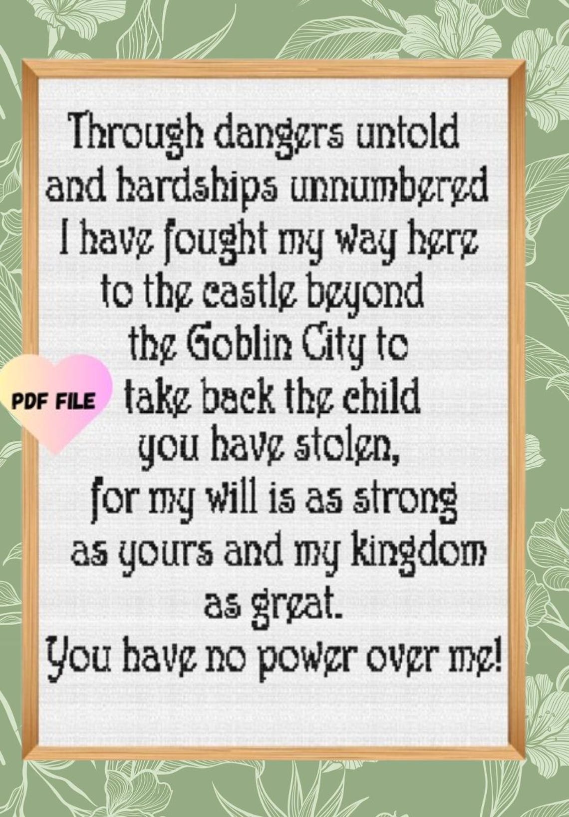 Labyrinth Cross Stitch Pattern - Etsy