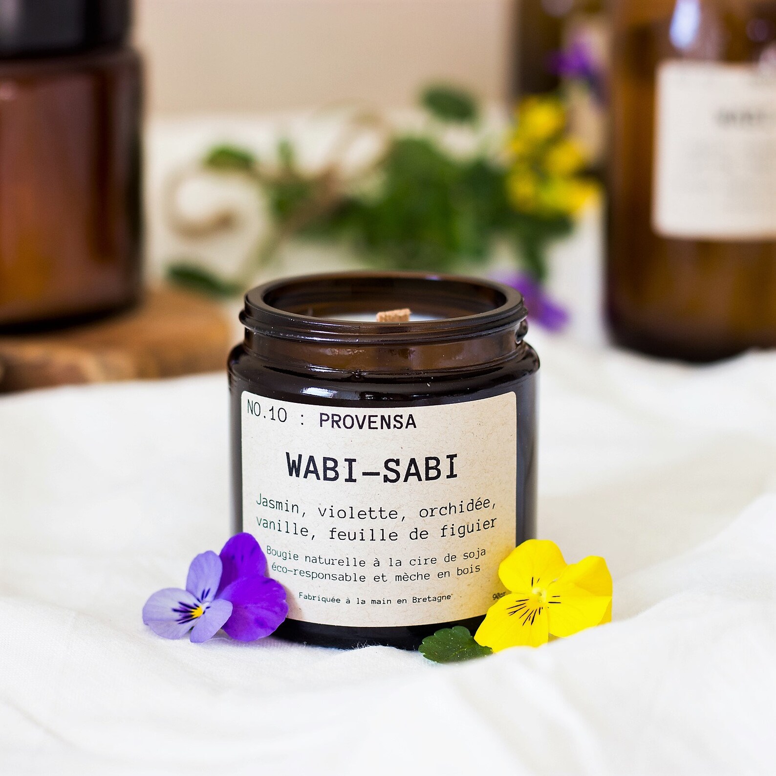 Scented Candle and Soy Wax NO.10: Provensa by Wabi-sabi - Etsy