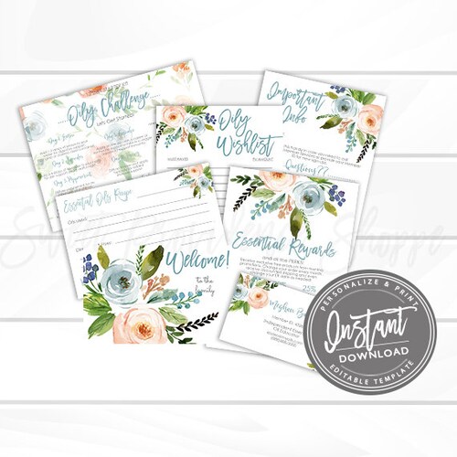 Spring Diffuser Blend Postcard | Etsy