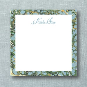 Personalized Note Pad, Custom Note Pad, Slab Pad, Square Note Pad ...