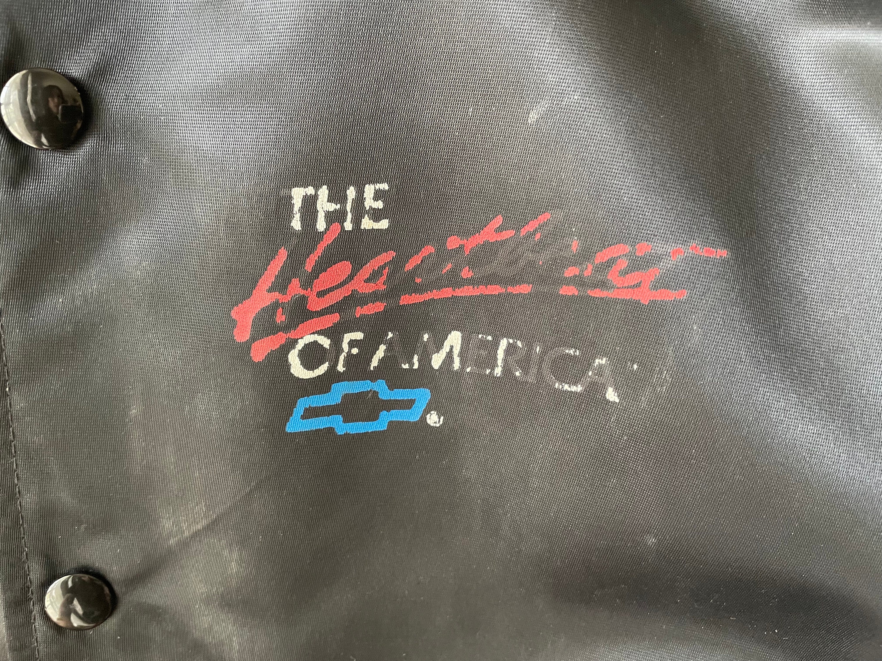 Vintage 80s Chevrolet Jacket // Vintage Hartwell Mens Small Chevy ...