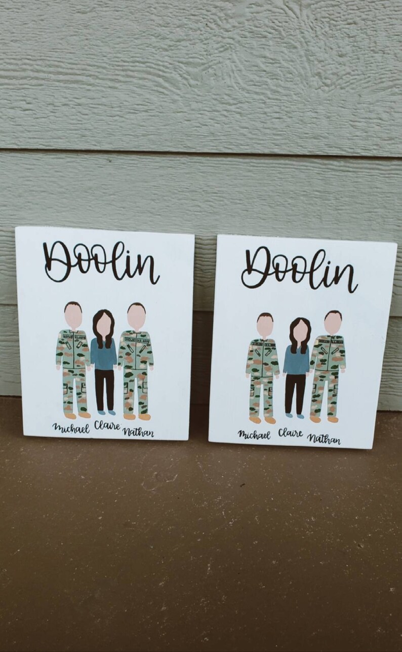 22 Wooden Military Family Signs To Make Your Home Great Again!