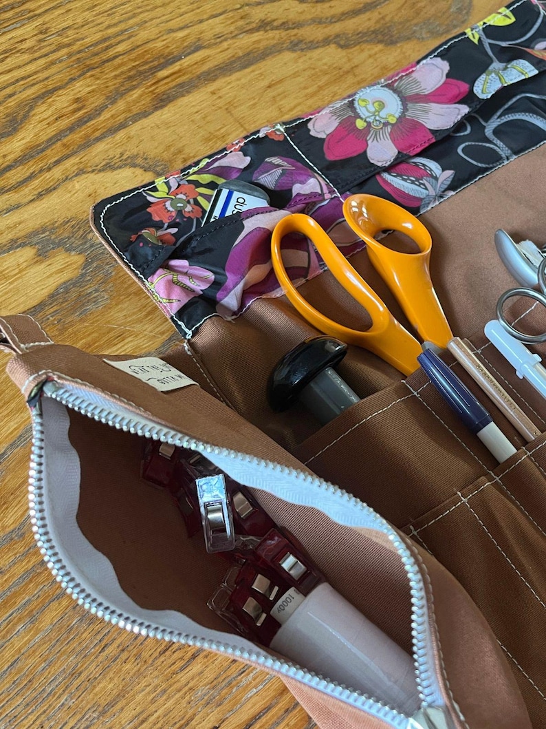 Rowan Tool Roll Sewing Pattern Make DIY Tool Rolls / Pen Rolls / Pencil ...