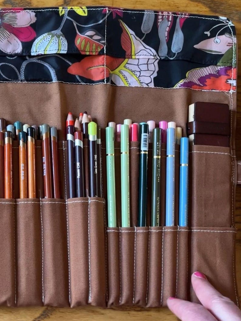 Rowan Tool Roll Sewing Pattern - Make DIY Tool Rolls / Pen Rolls ...