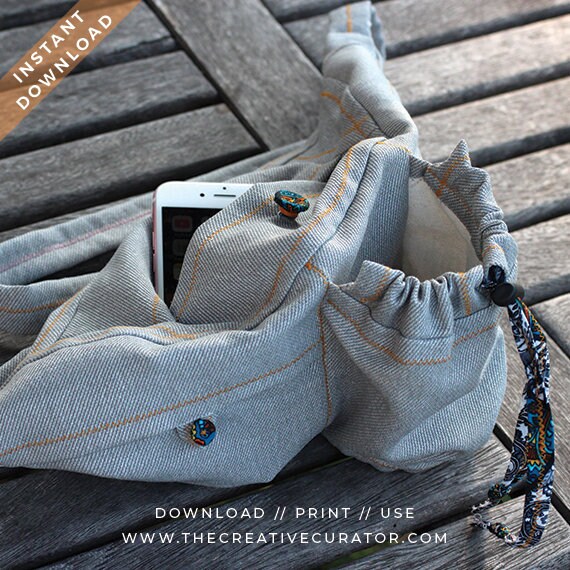 Fanny Pack Sewing Pattern, Festival Fanny Pack, Bumbag Sewing Pattern ...