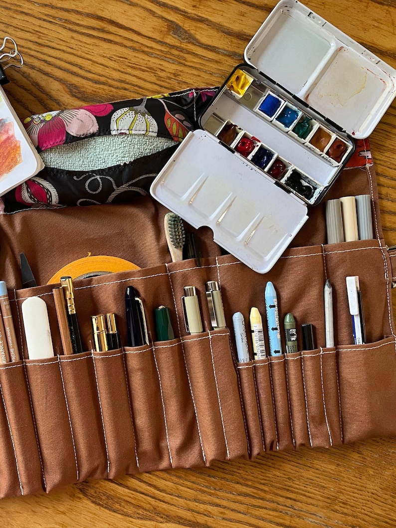 Rowan Tool Roll Sewing Pattern - Make DIY Tool Rolls / Pen Rolls ...