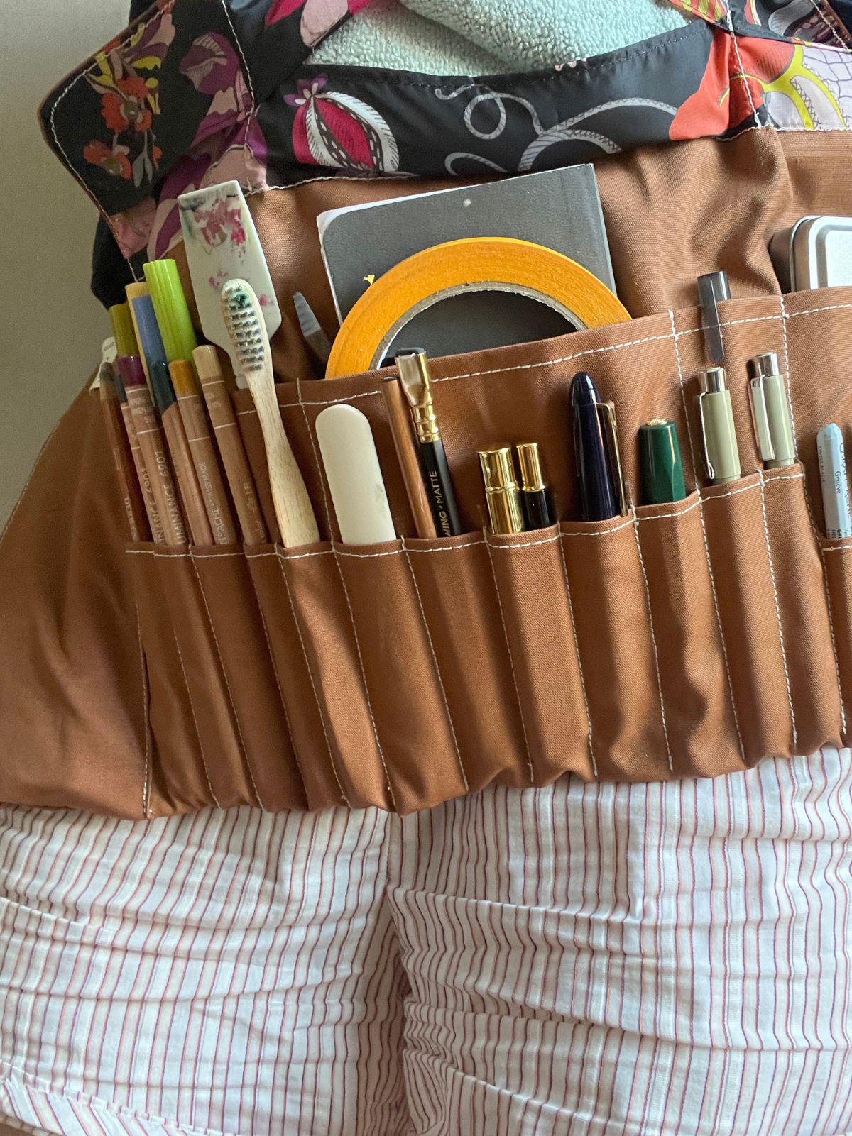 Rowan Tool Roll Sewing Pattern - Make DIY Tool Rolls / Pen Rolls ...