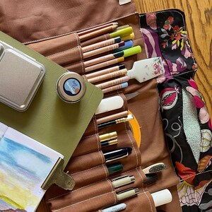 Rowan Tool Roll Sewing Pattern - Make DIY Tool Rolls / Pen Rolls ...