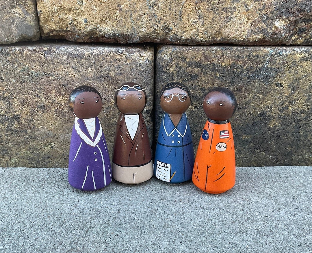 Strong Women, Custom Wooden Peg Doll, Peg Doll, Custom Peg Family, Peg ...