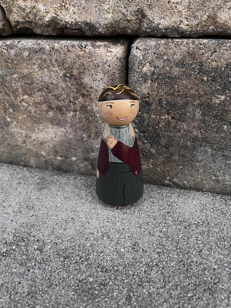 Custom Wooden Peg Doll, Peg Doll, Custom Peg Family, Peg People, Wooden ...