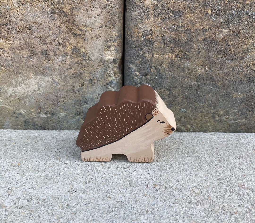 Custom Wooden Toy Hedgehog, Custom Wooden Peg Doll, Peg Doll, Custom ...