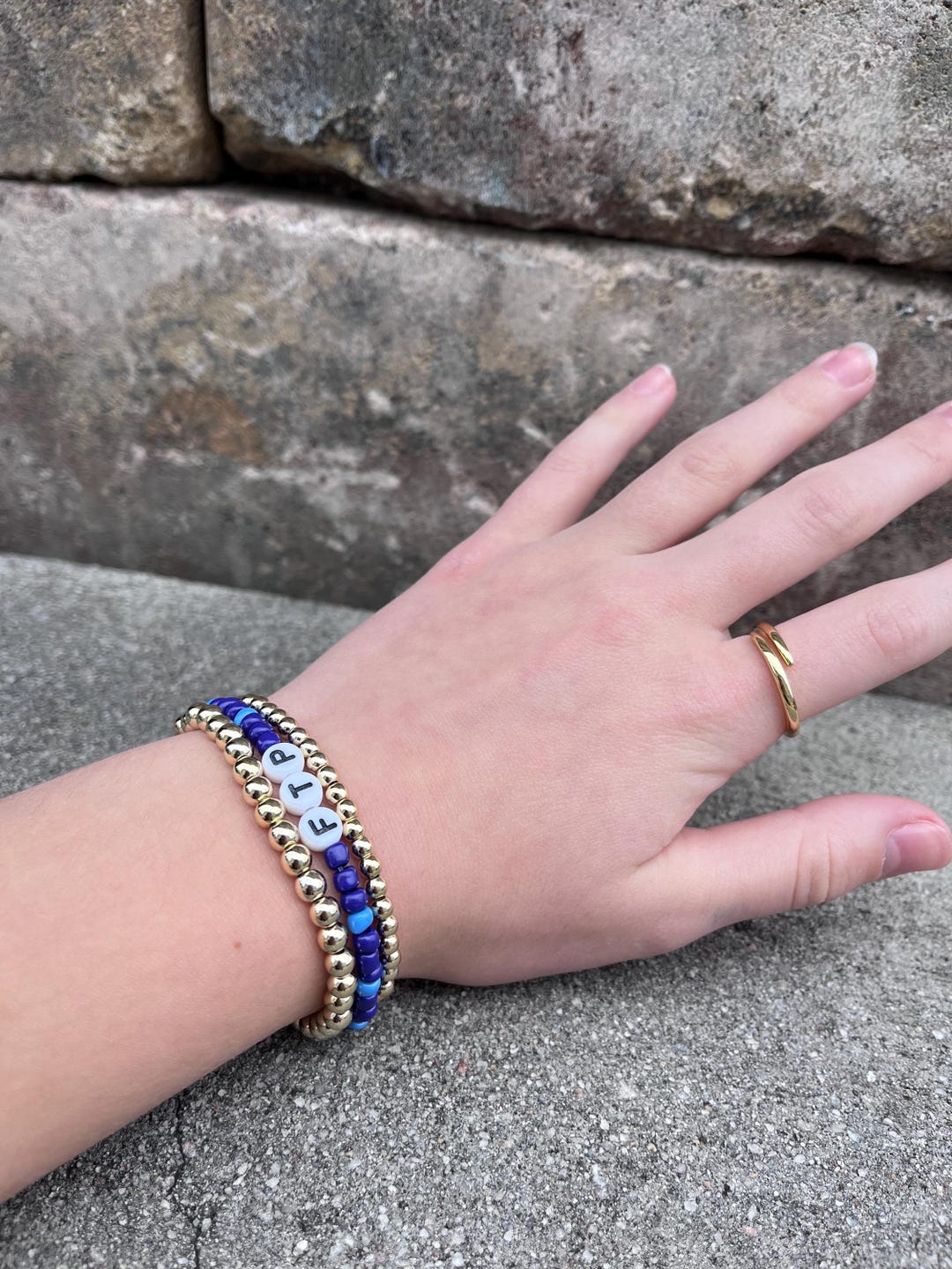 Blue Friendship Bracelet for Womens Rights, Solidarity Bracelets ...