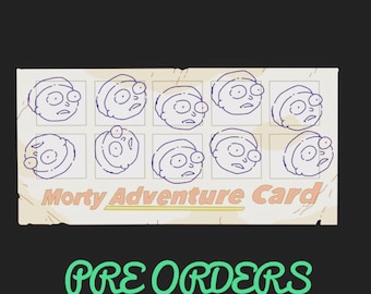 Morty Adventure Card - Etsy
