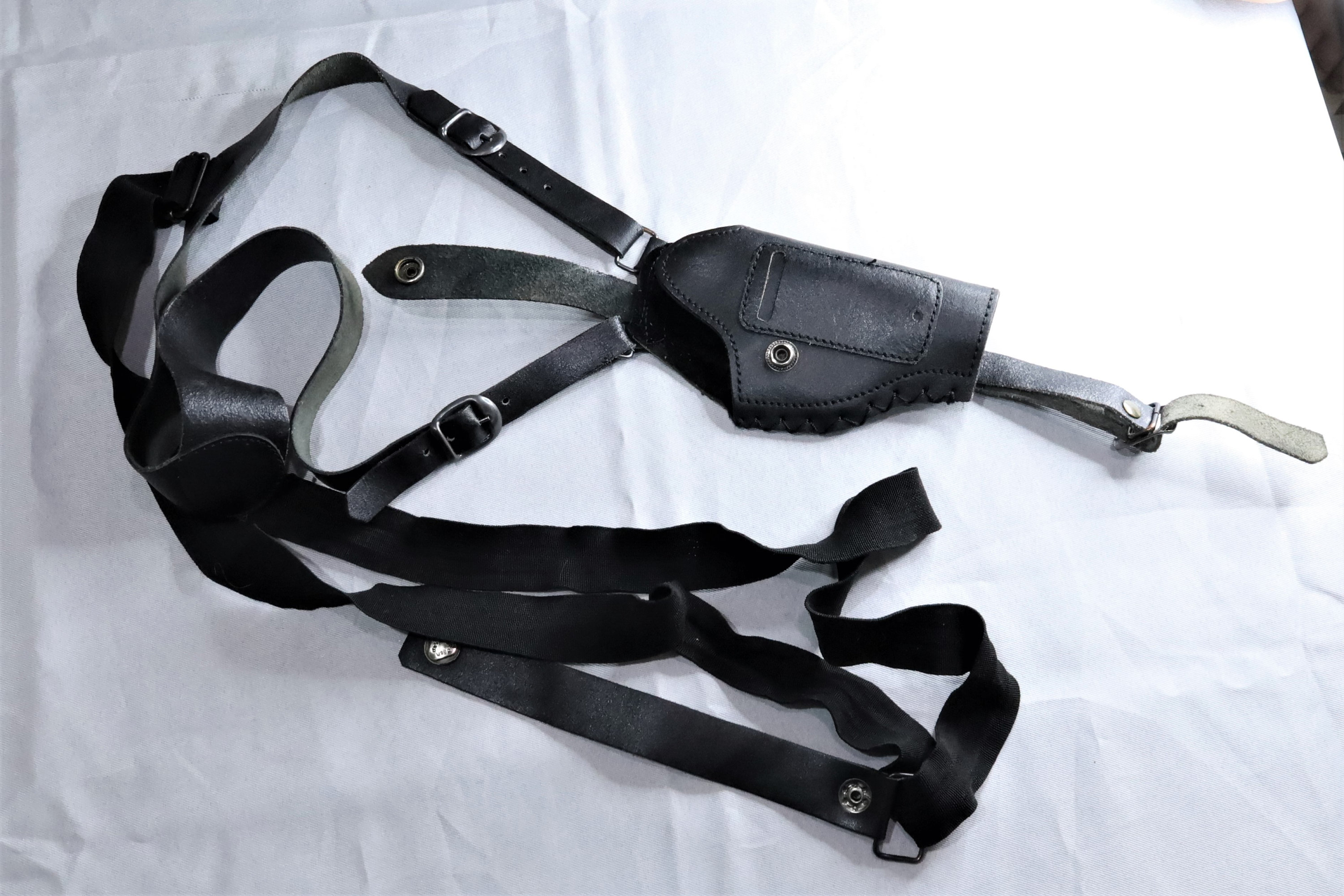 Leather Shoulder Holster Police Holster Leather Holster - Etsy