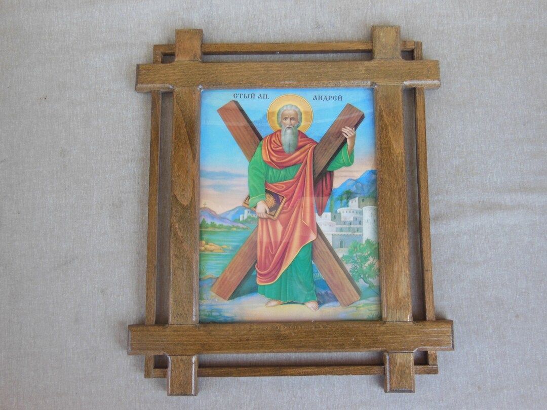 Old Icon of St. Andrew, Icon - Etsy