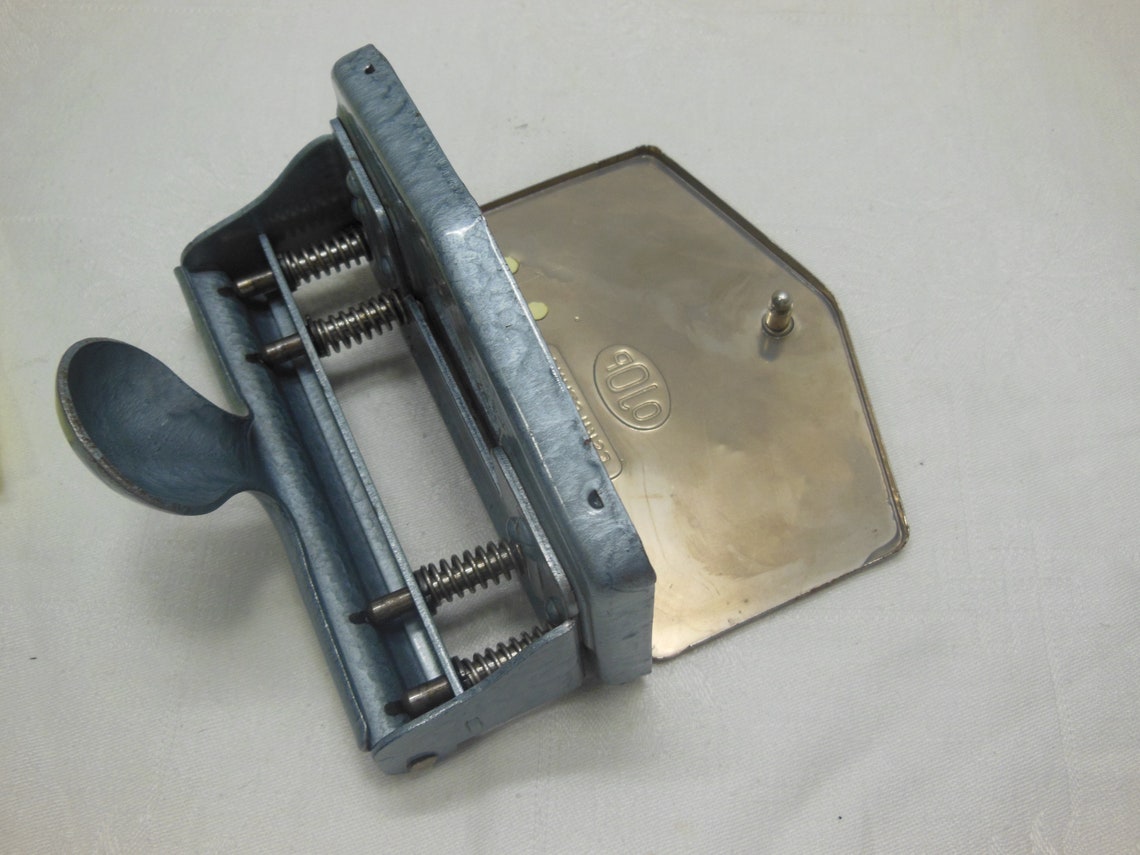 Vintage Perforator , Old Metal Perforator , Sheet Hammer , Folders ...