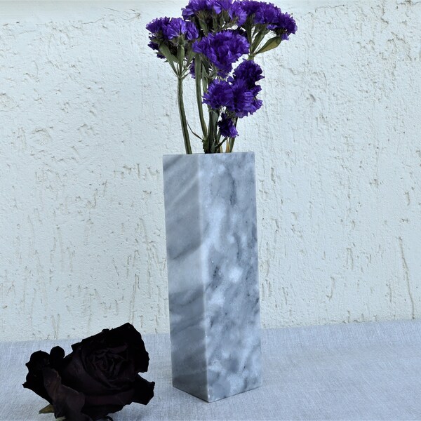 Marble Vase - Etsy