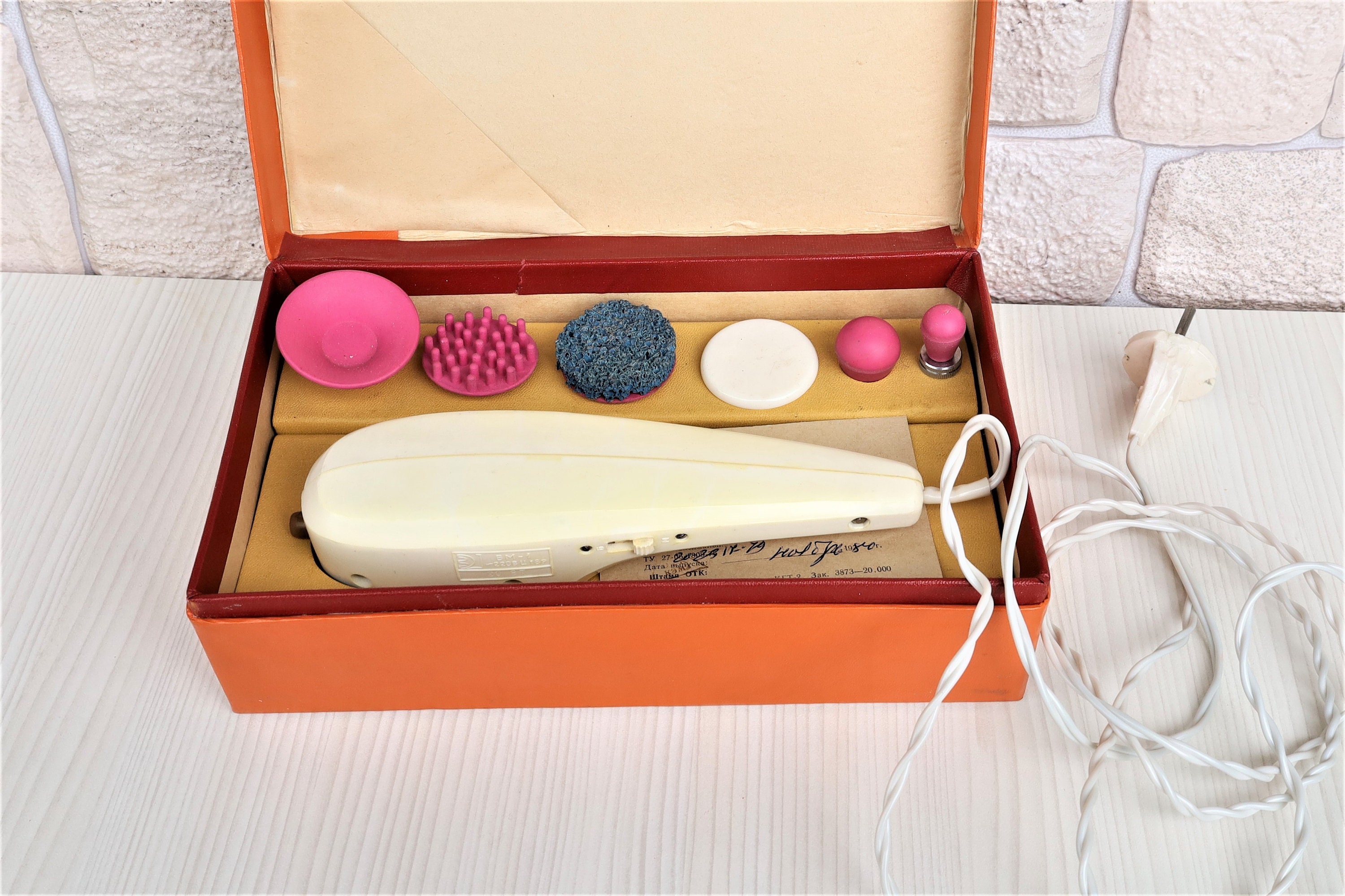 Vintage Massager, Electric Massager, Soviet Massager, Soviet Massage ...