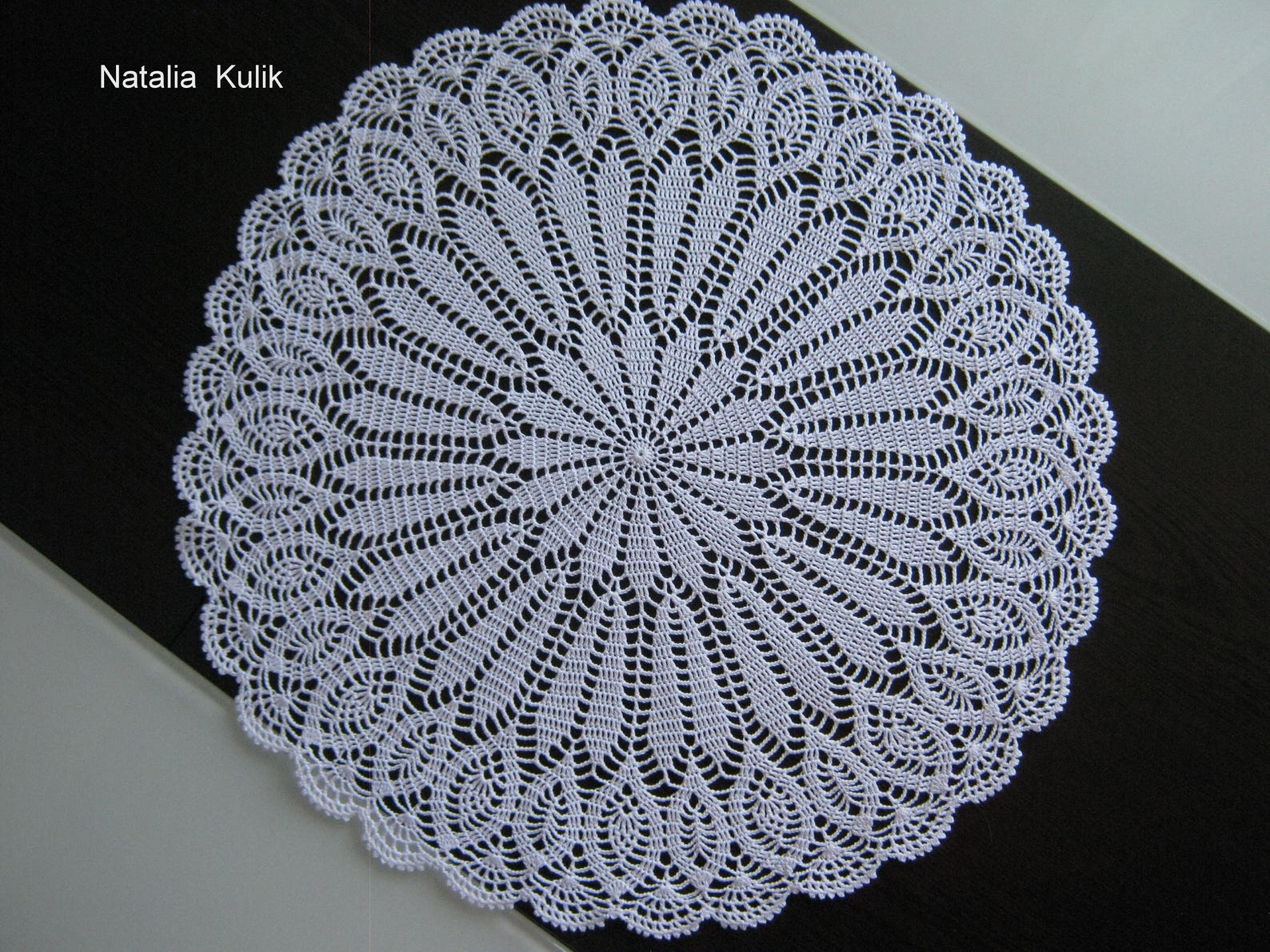Crochet Doily, Crochet Napkin, White Doily, Lace Napkin, Home Decor ...