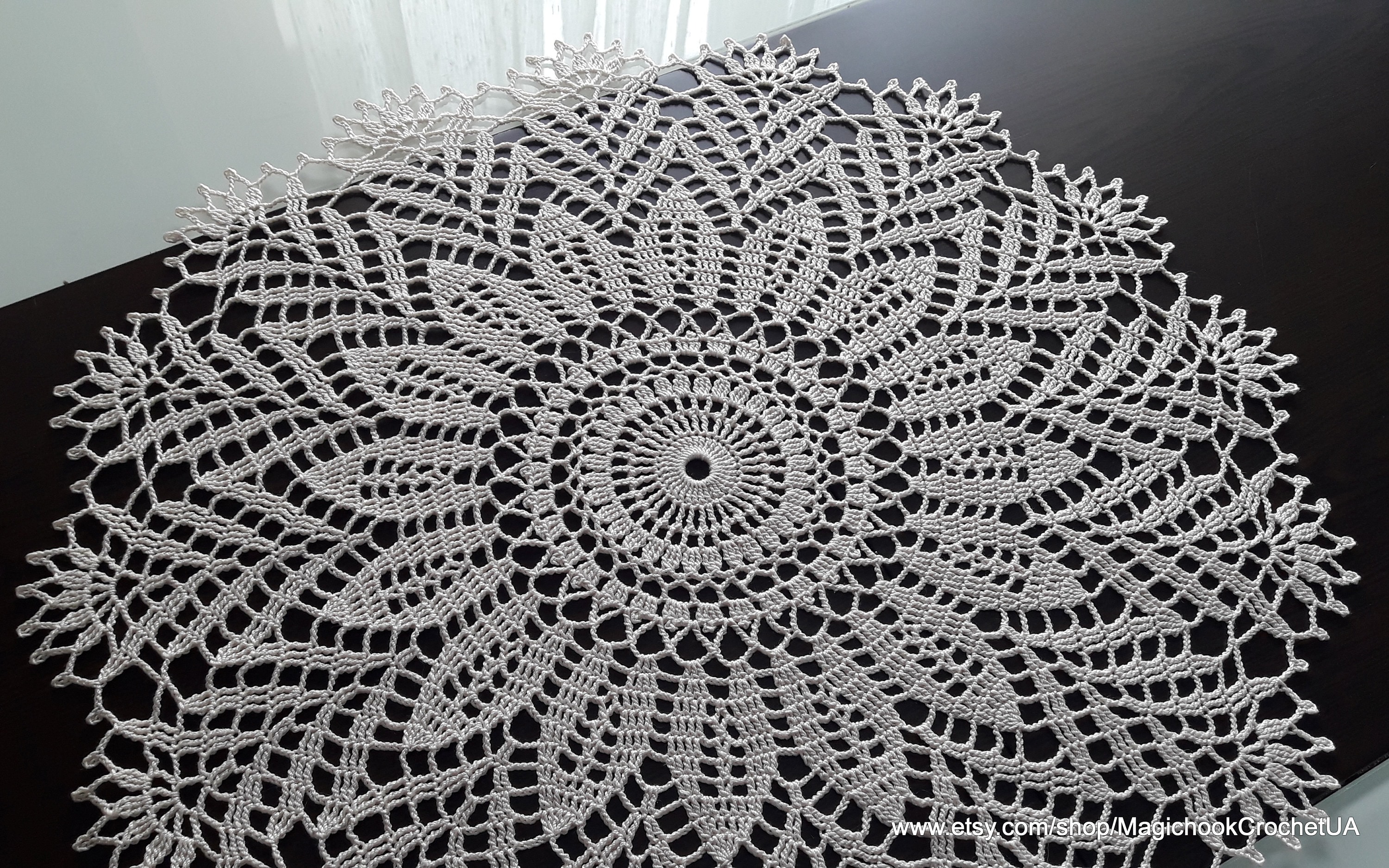 Crochet Doily Pattern Diagram Only Pdfukraine Shop | Etsy