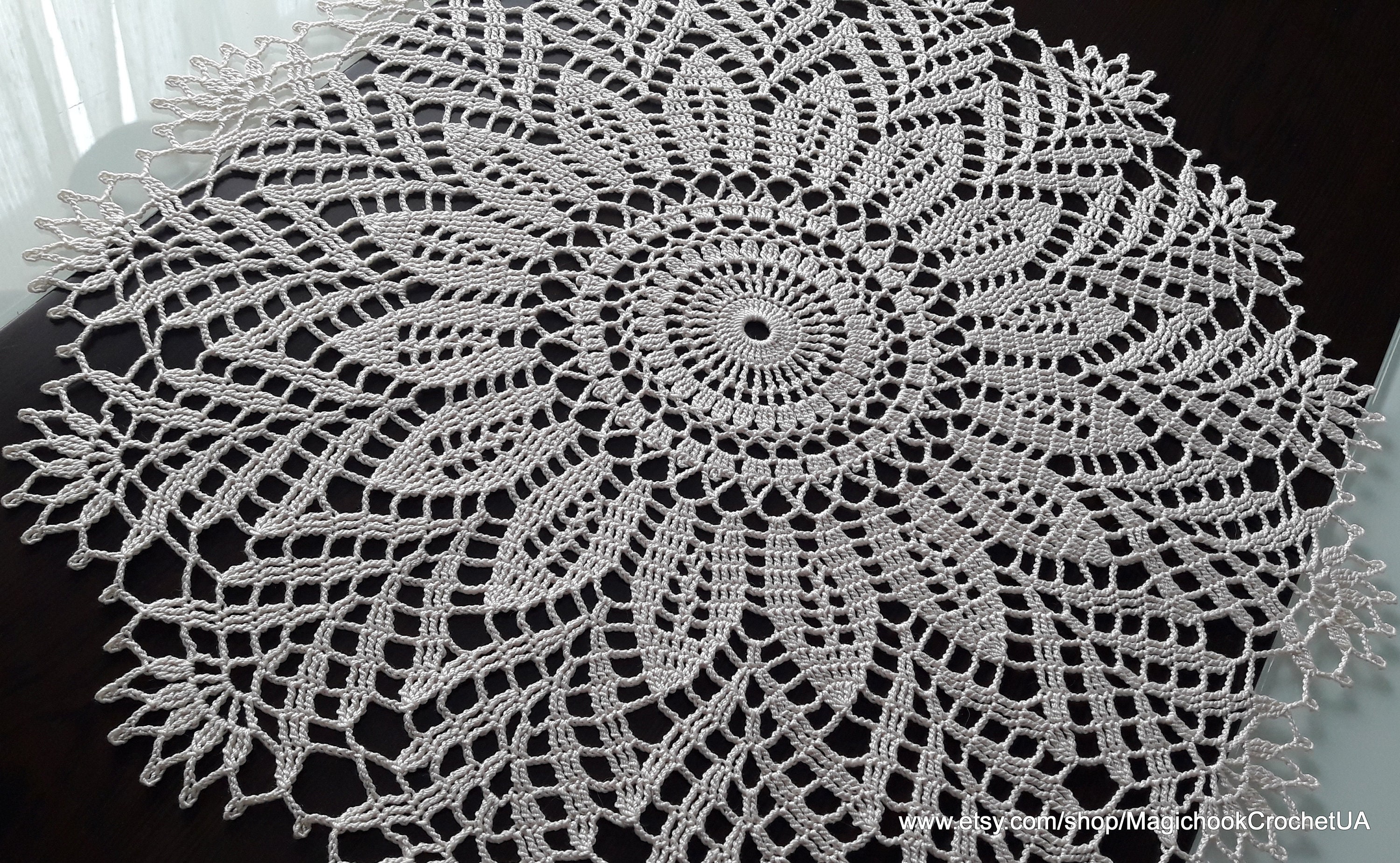 Crochet Doily Pattern Diagram Only Pdfukraine Shop | Etsy
