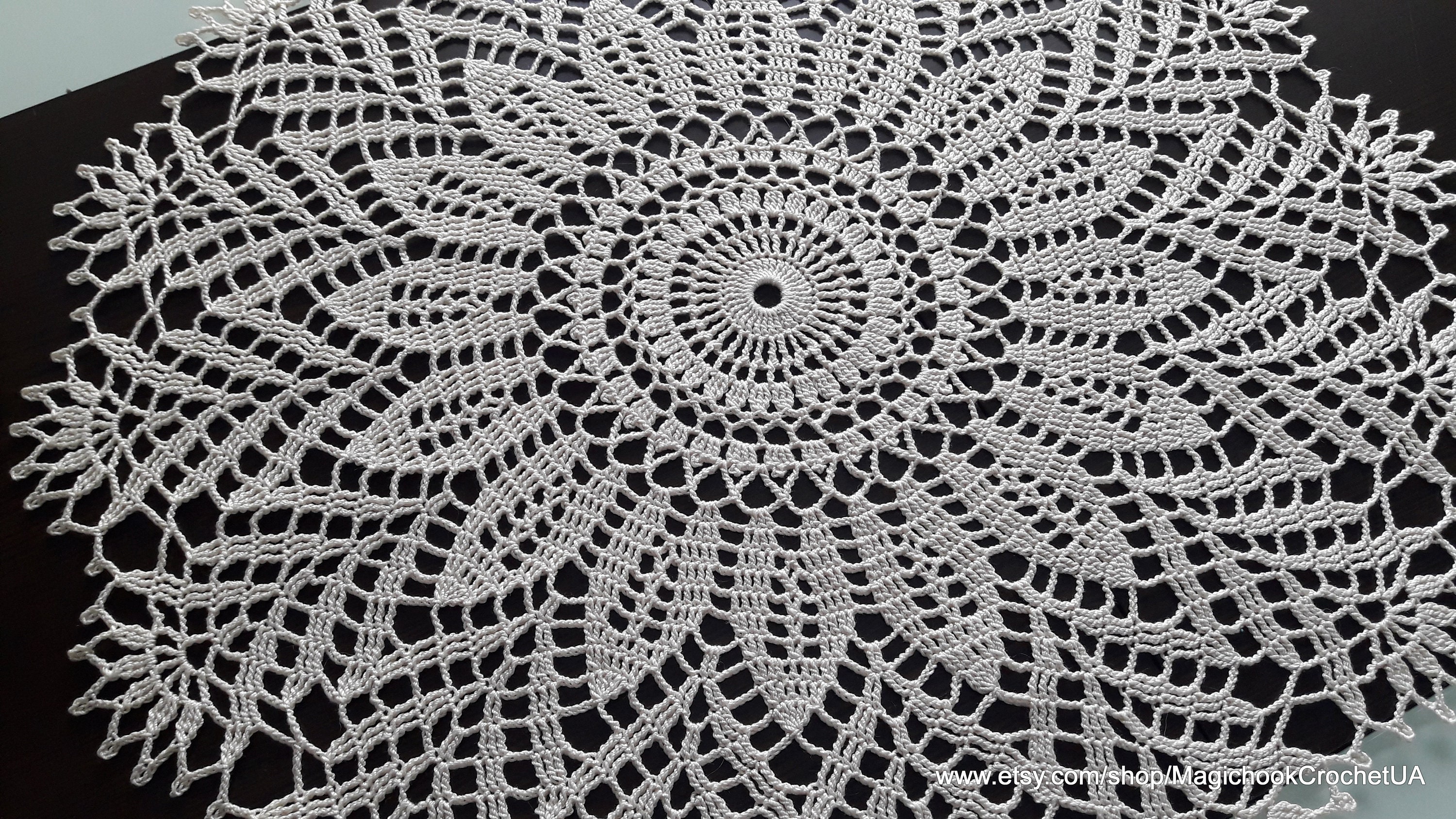 Crochet Doily Pattern Diagram Only Pdfukraine Shop | Etsy