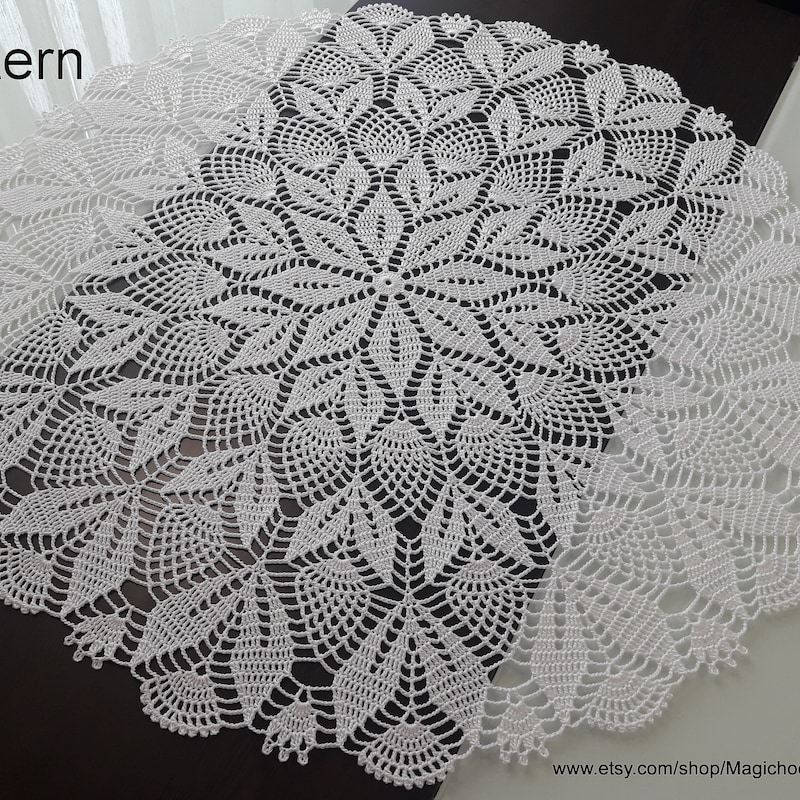 Lace Tablecloth - Etsy